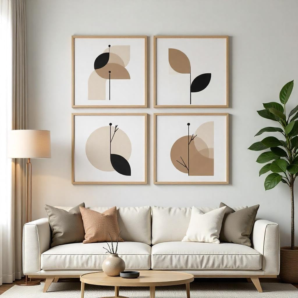 Modern Wall Frames – Abstract, Geometric & Contemporary Art – OMMIV